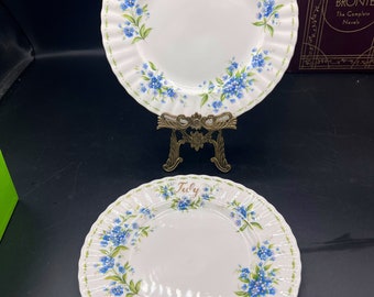 Forget Me Not Plate - Etsy