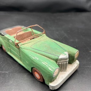 Vintage Primitive Hand Carved Wooden Car / Primitive Toy Car - Etsy