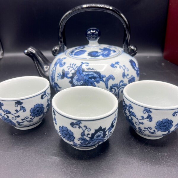 Chinoiserie Tea Set - Etsy