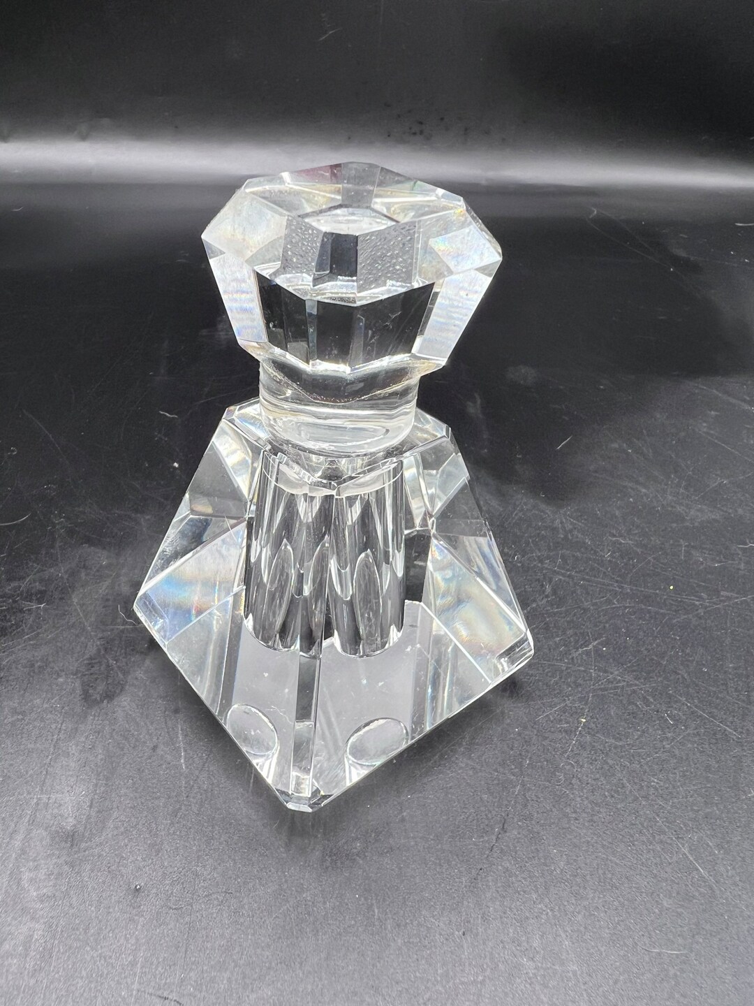 Marilyn Miglin Crystal Square Perfume Bottle Refillable - Etsy