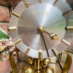Vintage Heco German 400 Day Clock/ Henry Coehler HECO Vintage 400 Day ...