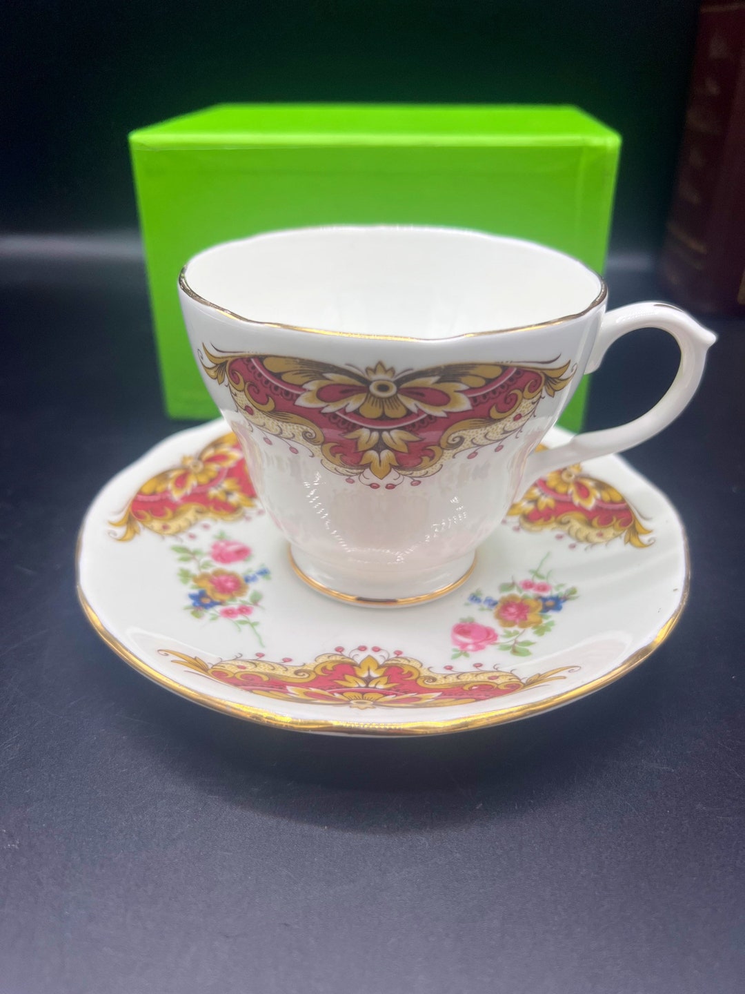 Stunning Bone China England Porcelain Tea Cups / Duchess England - Etsy