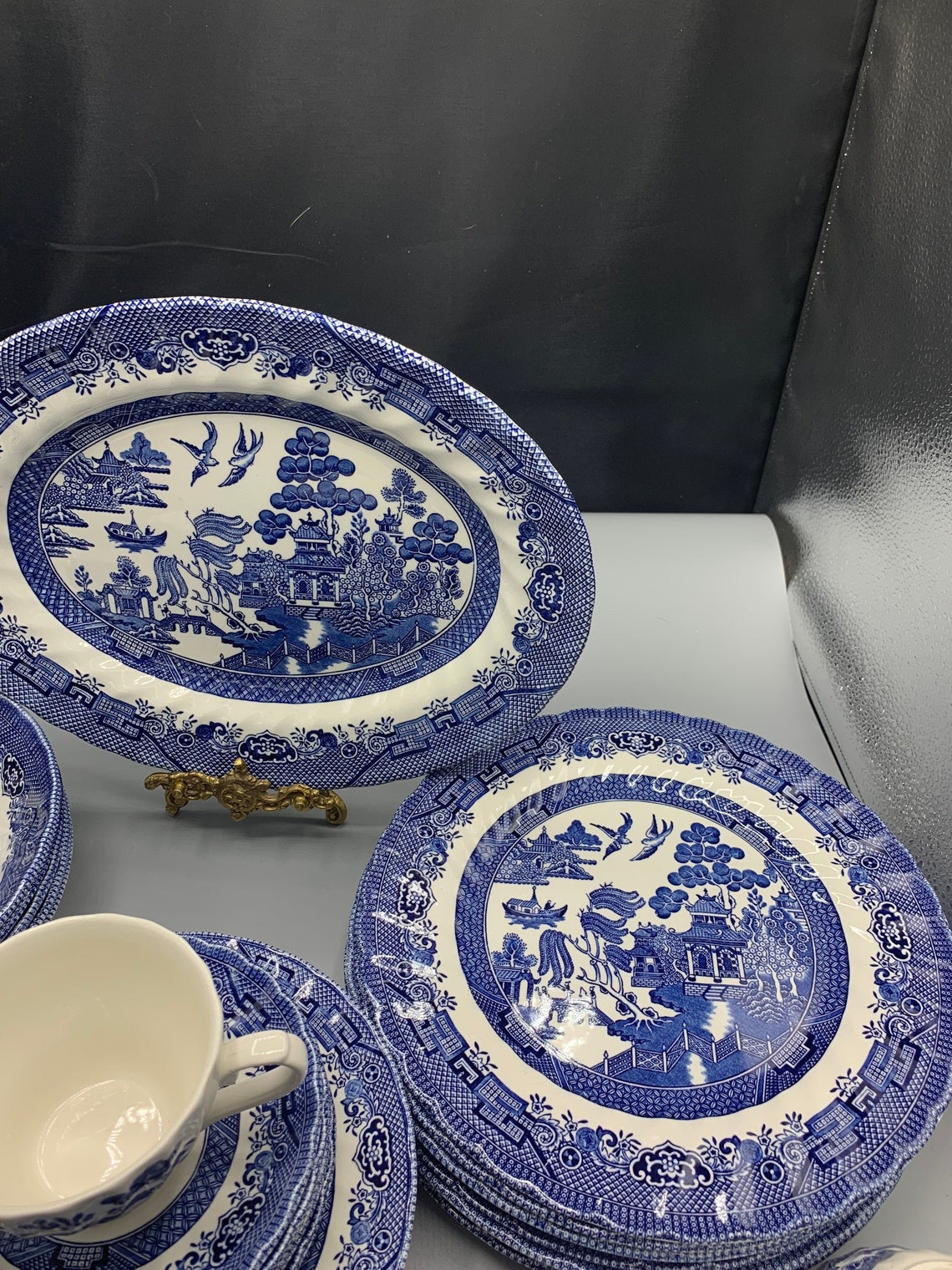 Royal Wessex by Churchill Dinnerware/ Blue Willow - Etsy