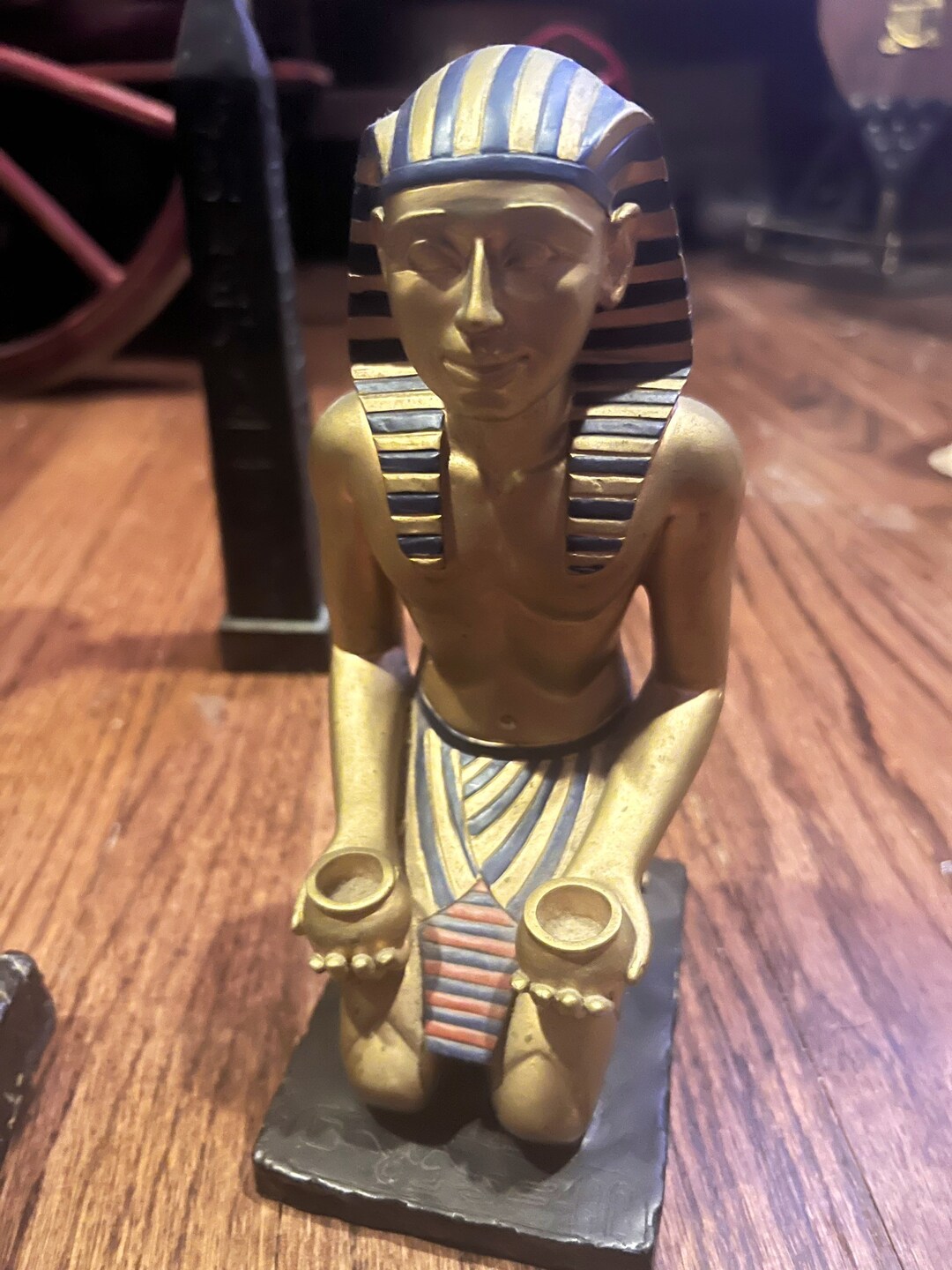 Egyptian Pharaoh Statue/kneeling Egyptian Pharaoh Statues - Etsy