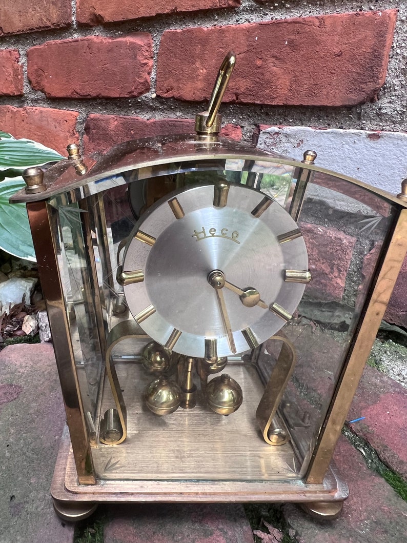 Vintage Heco German 400 Day Clock/ Henry Coehler HECO Vintage 400 Day ...