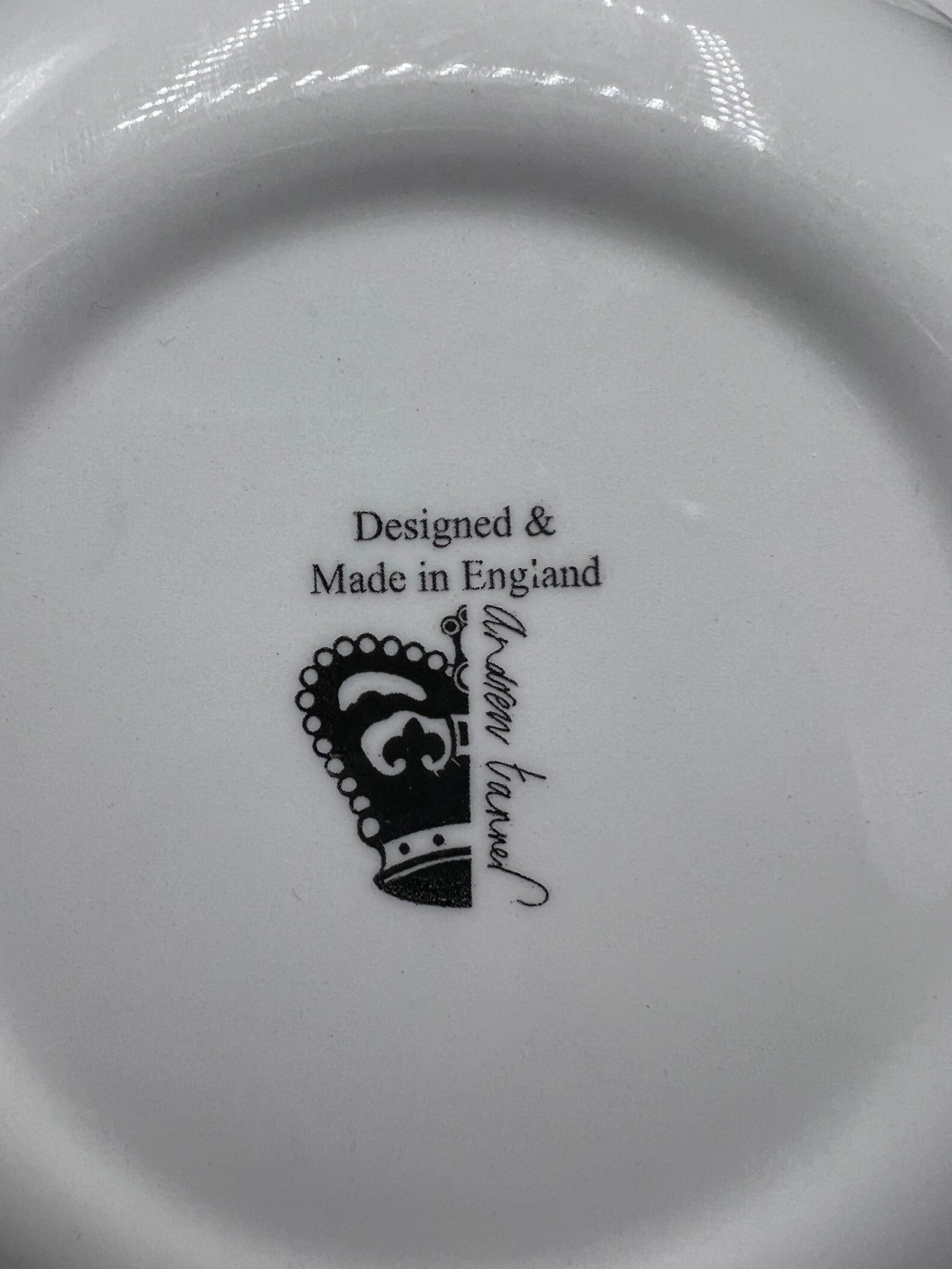 Clematis Purple by ANDREW TANNER England Dishes Dinner Plates Serving ...