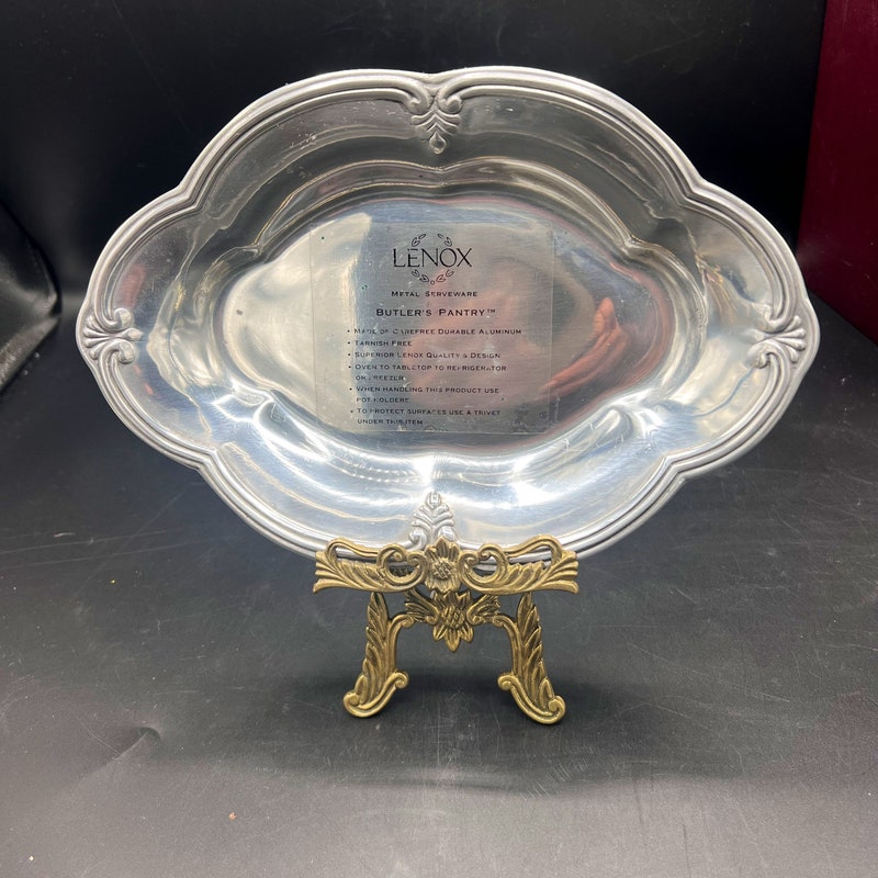 Lenox Metal Tray - Etsy