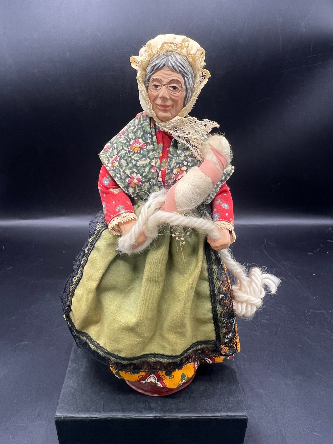 TERRA COTTA Santon De Provence Doll Handmade and Signed/ Vintage Clay ...
