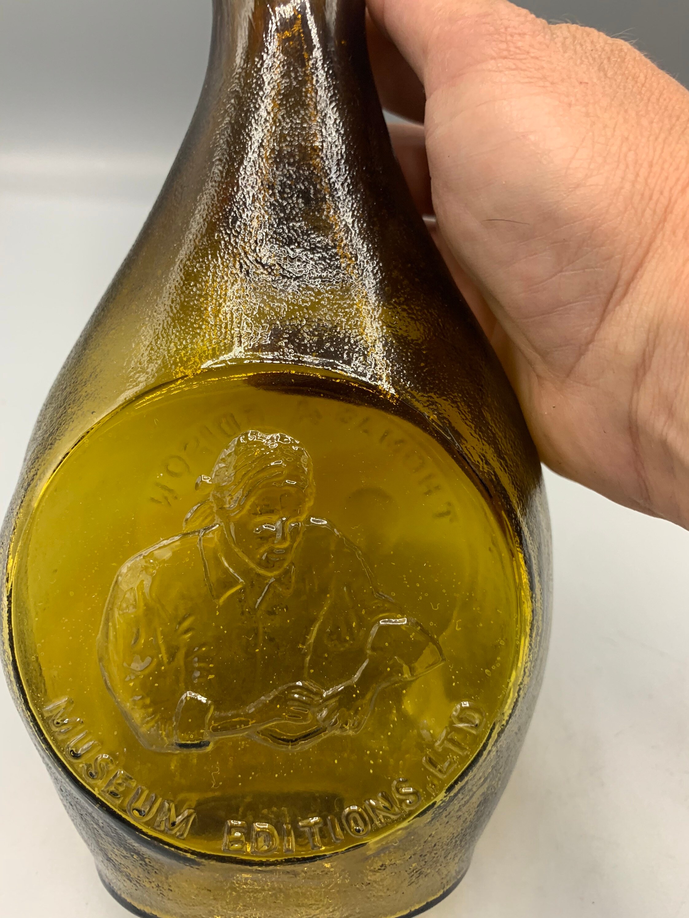 Vintage Decanters Thomas A Edison Amber Bottle& Whisky Engarrafado ...