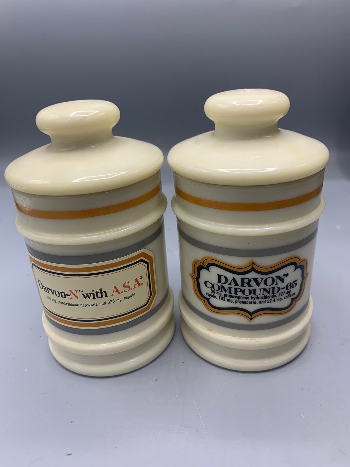 1939 1960 Darvon compound 65 and Darvon ASA pharmaceuticals | Etsy