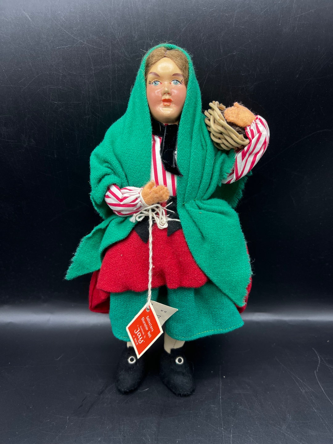 Vintage Doll in a Traditional Outfit by Jay. Handmade. Dublin. Ireland ...