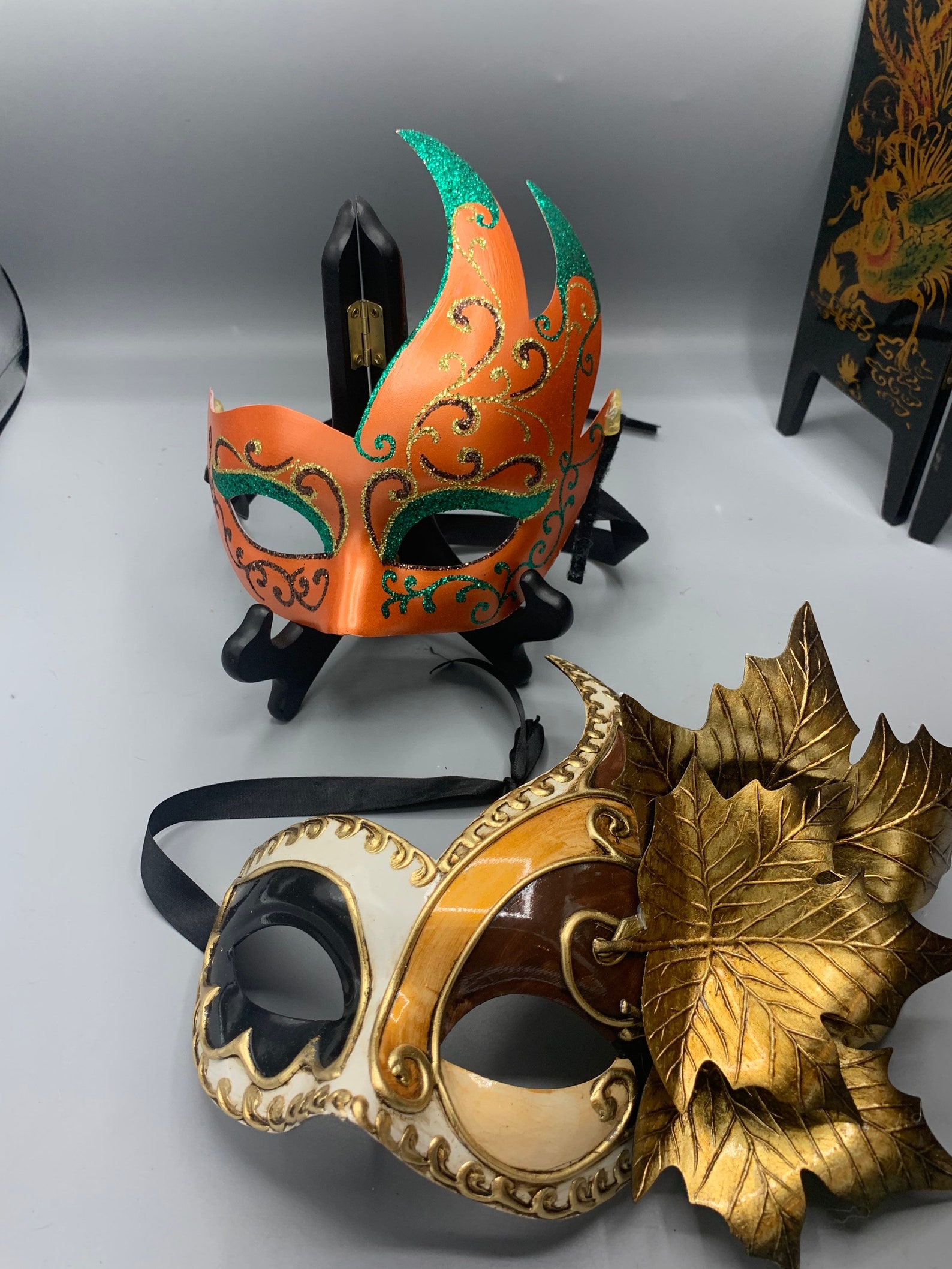 Authentic Venetian masks / fiber goblin mask / masquerade mask | Etsy