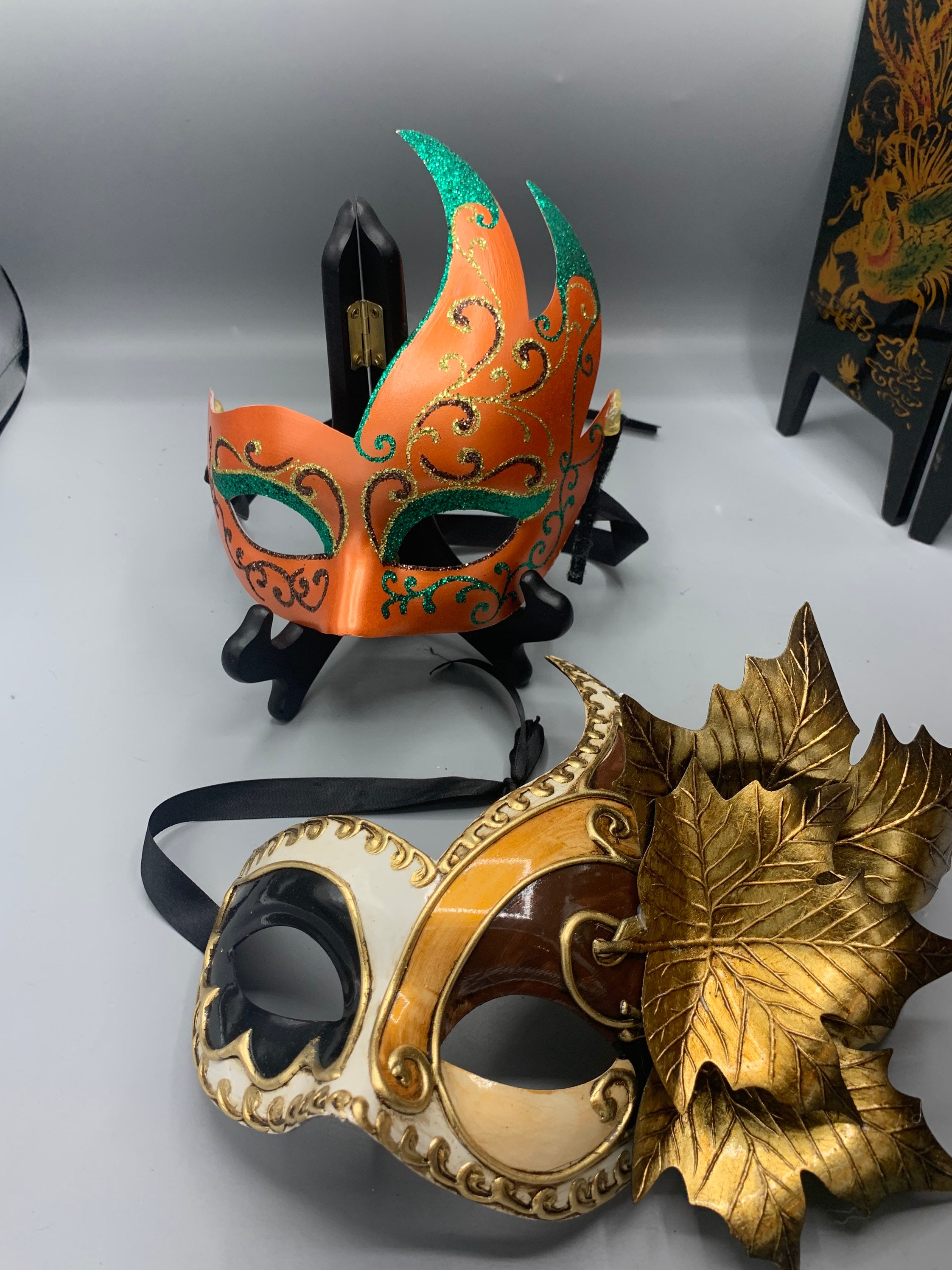 Authentic Venetian masks / fiber goblin mask / masquerade mask | Etsy