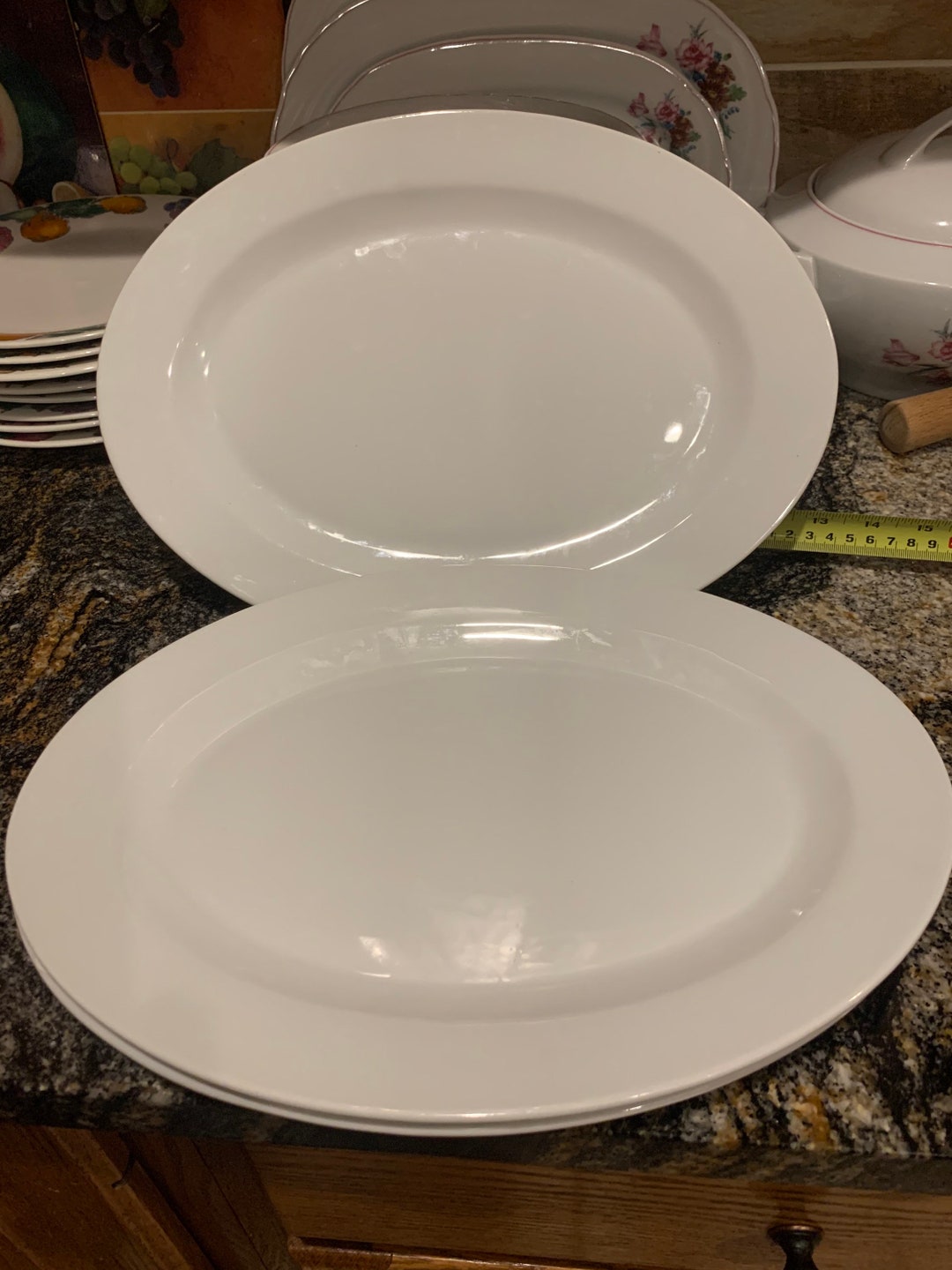 Cordon Blue BIA Large White Serving Platter Bia Cordon Bleu Oval White ...