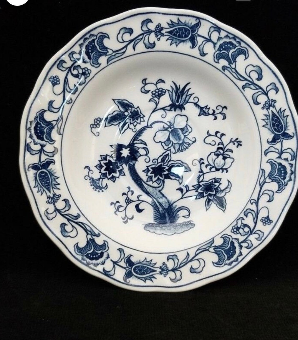 Ming Tree Double Phoenix Ironstone Nikko Japan Blue and White - Etsy