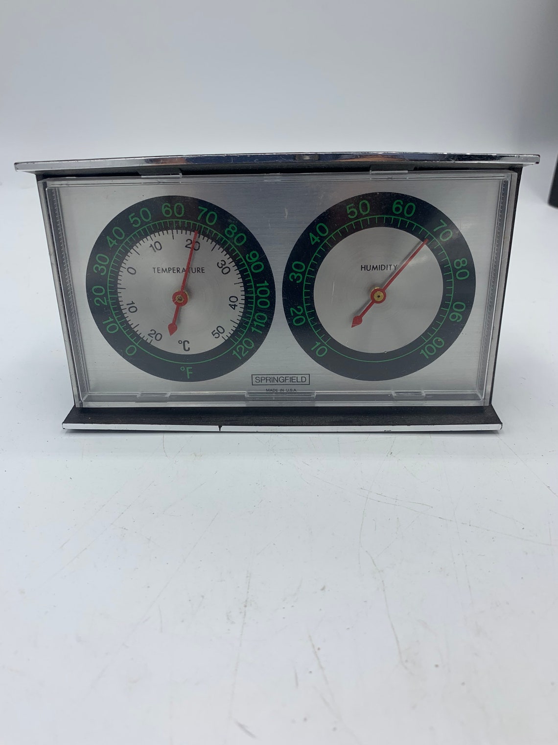 Springfield Instruments Weather Stations Thermometer Humidity - Etsy