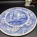 Blue Italian by SPODE Flat Large Cake Plate/ Trivet - Etsy