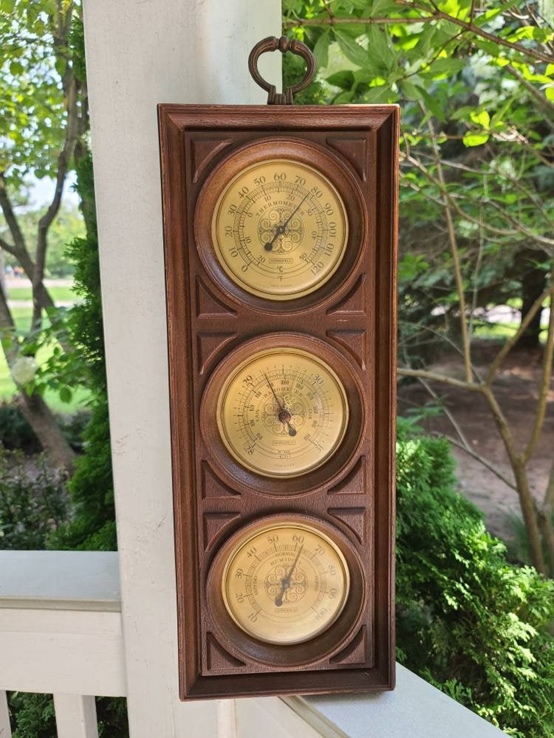 Springfield Instruments Weather Stations Thermometer Humidity - Etsy