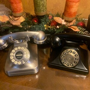 Vintage Polyconcept Push Button Corded Grand Phone Telephone Metal ...