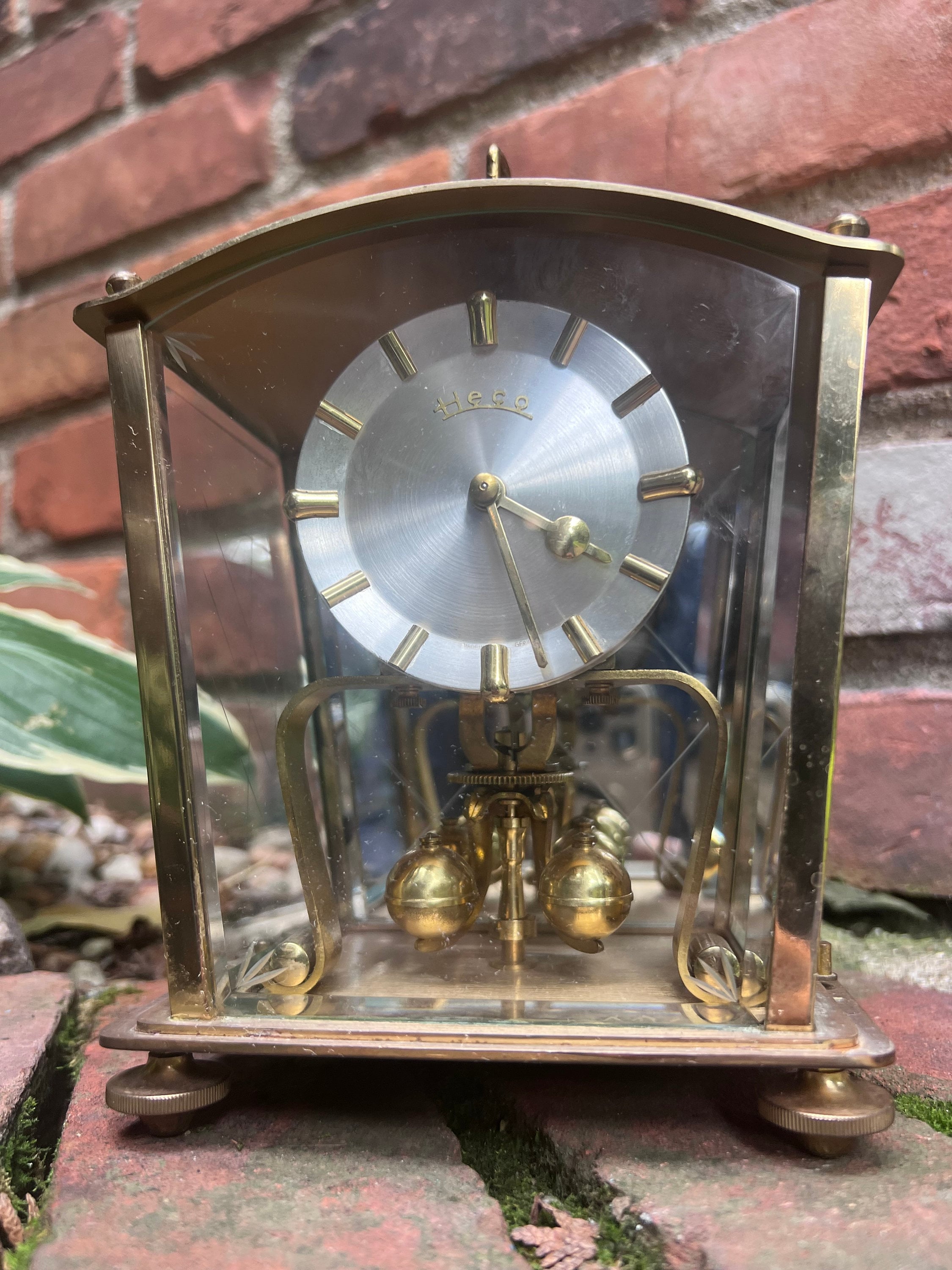 Vintage Heco German 400 Day Clock/ Henry Coehler HECO Vintage 400 Day ...
