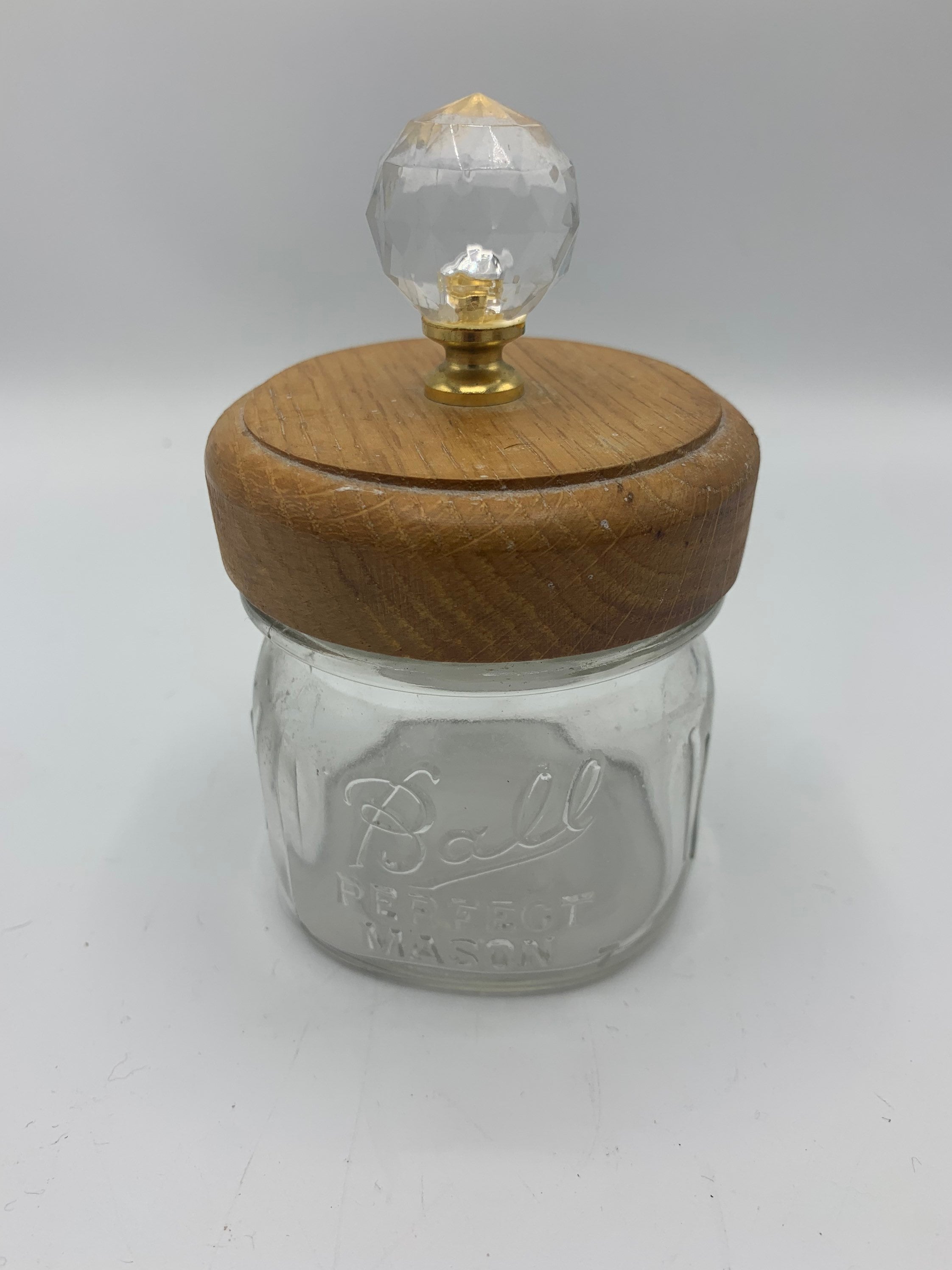Vintage Anchor Wharf Coffee Jar Clear Glass Container With Glass Lid ...