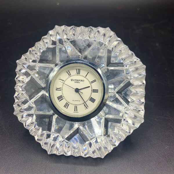 Waterford Crystal Clock - Etsy