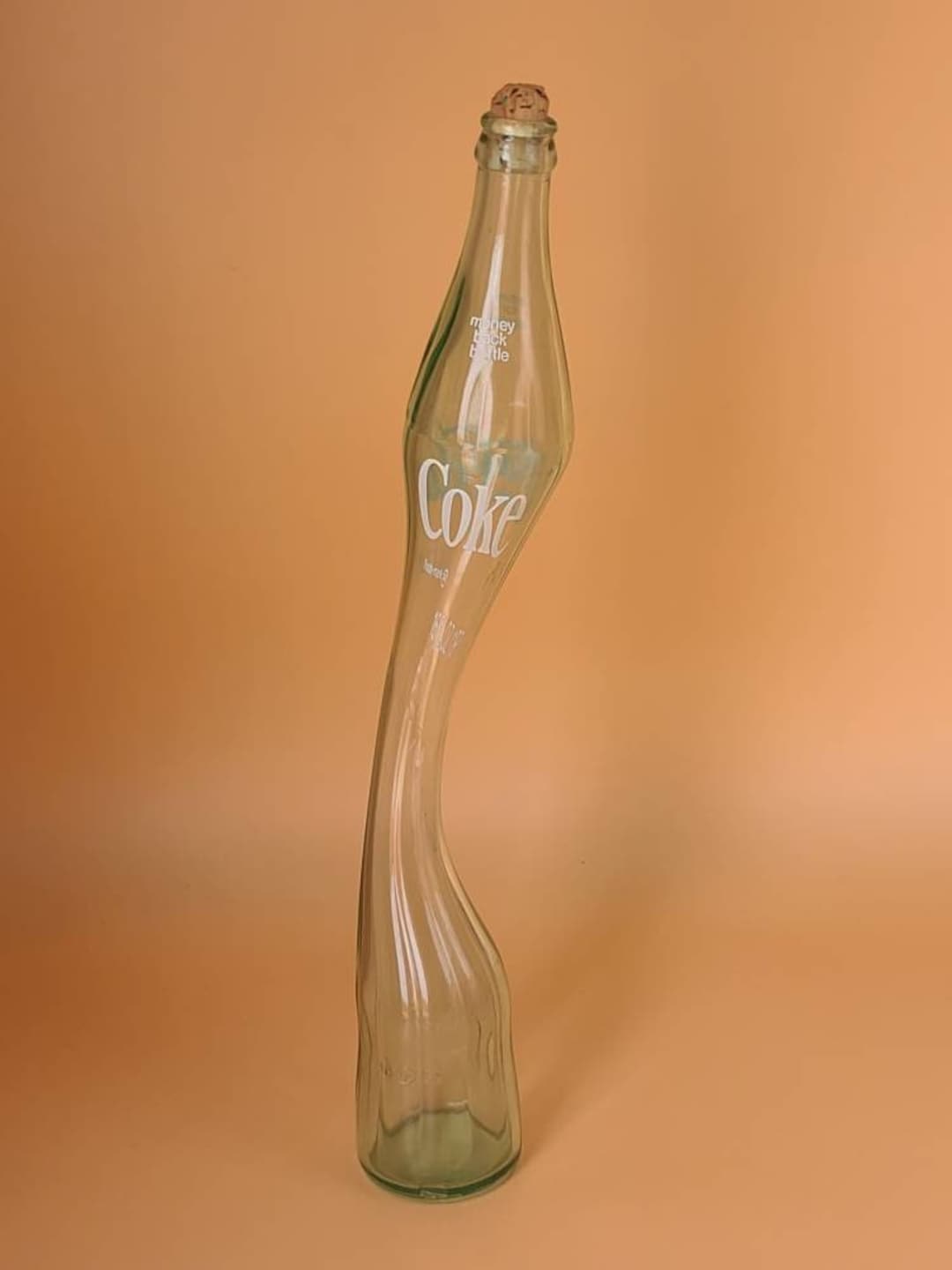 Vintage Unique Shape Coca Cola Elongated Bottle 16 Fl. Oz. - Etsy