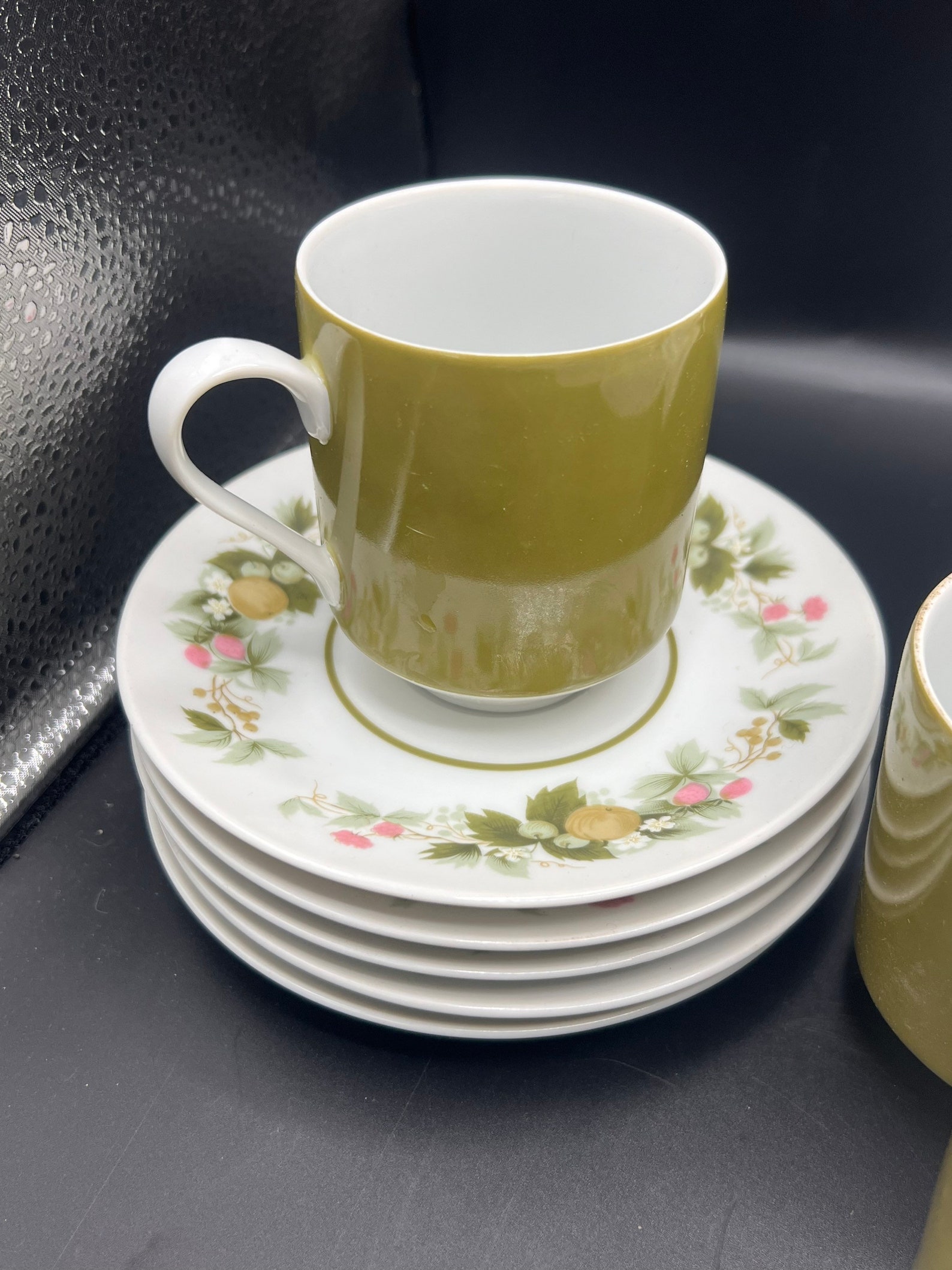 Mikasa Fine China Eclipse Sumay 5741-G Green Dinnerware 20 - Etsy