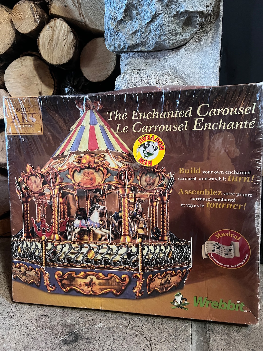 Carousel the Enchanted Carousel KIT 3D Musical by Built Art - Etsy