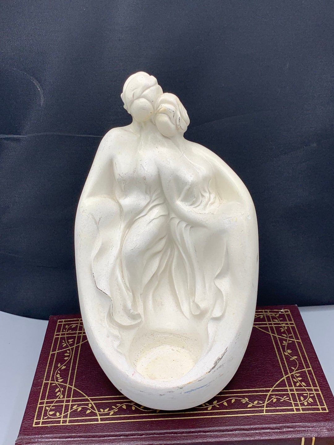 Vintage Windstone Collection North Hollywood Ca Nude Candle Holder - Etsy