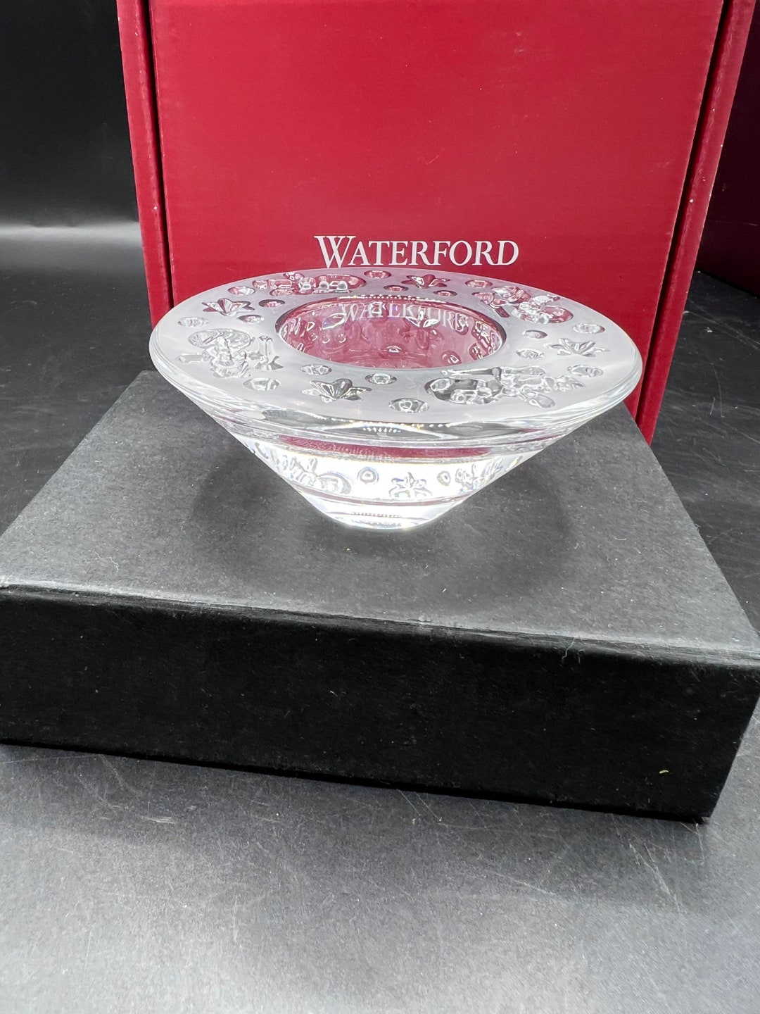 Waterford Votive Christmas Candle Holder, Waterford Crystal Christmas ...