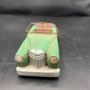 Vintage Primitive Hand Carved Wooden Car / Primitive Toy Car - Etsy