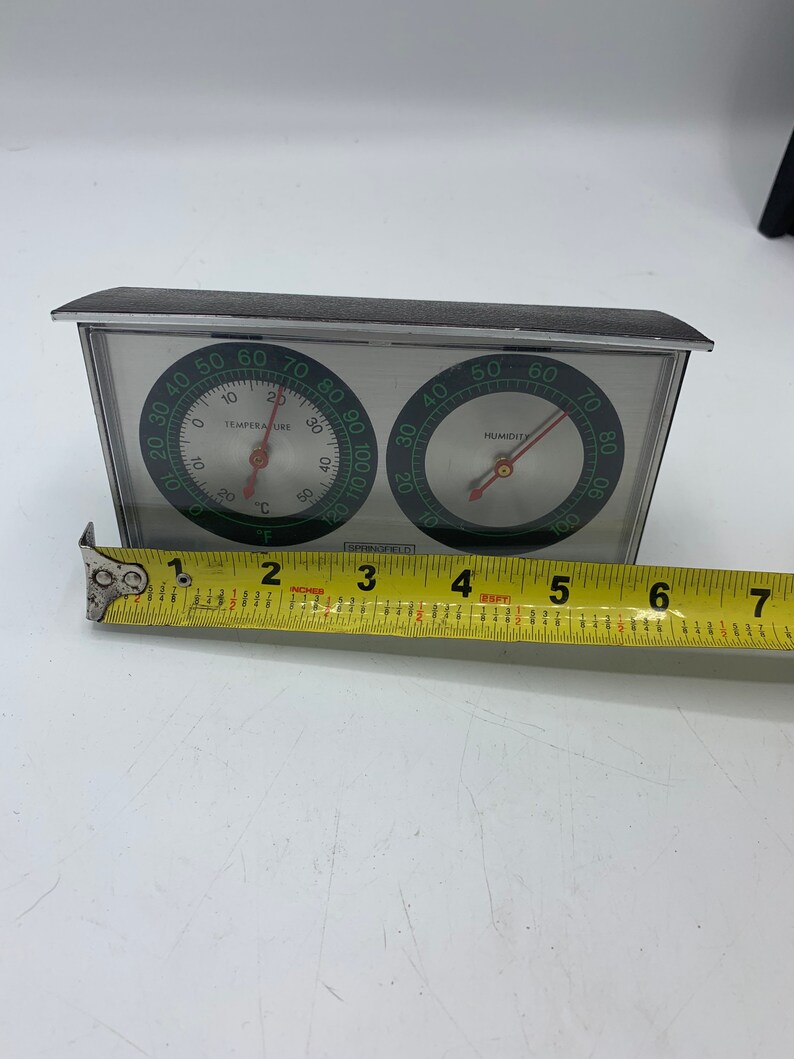 Springfield Instruments Weather Stations Thermometer Humidity - Etsy