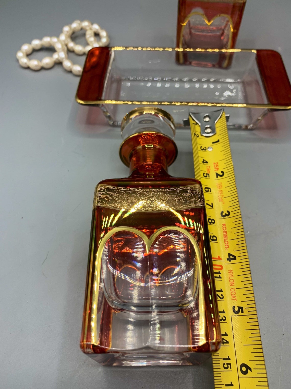 Da Vinci French Victorian Cranberry Red Crystal Perfume - Etsy