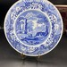 Blue Italian by SPODE Flat Large Cake Plate/ Trivet - Etsy