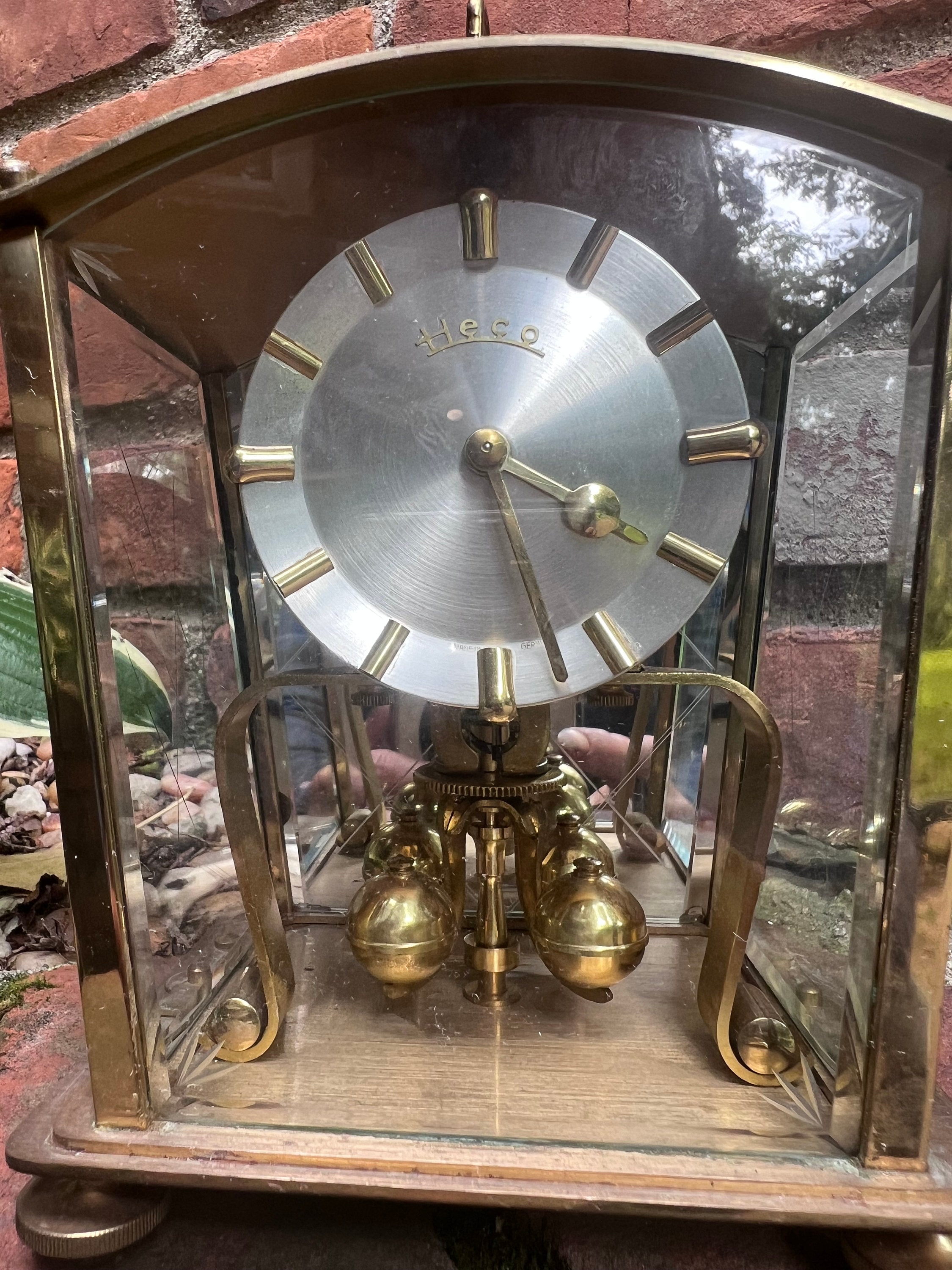 Vintage Heco German 400 Day Clock/ Henry Coehler HECO Vintage 400 Day ...