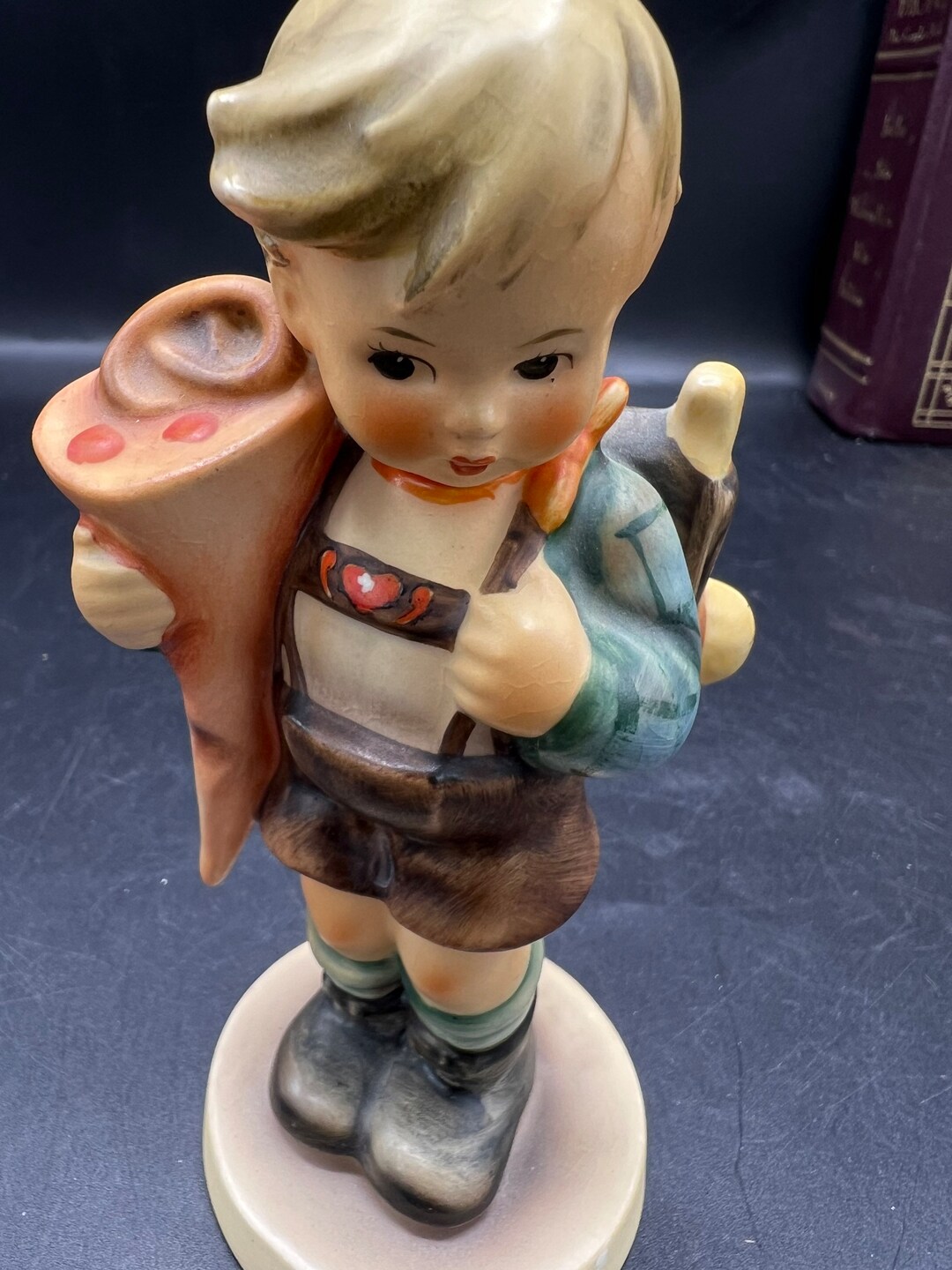 Goebel M.j.hummel “little Scholar” #80 TMK-4 / Goebel Hummel Figurine ...