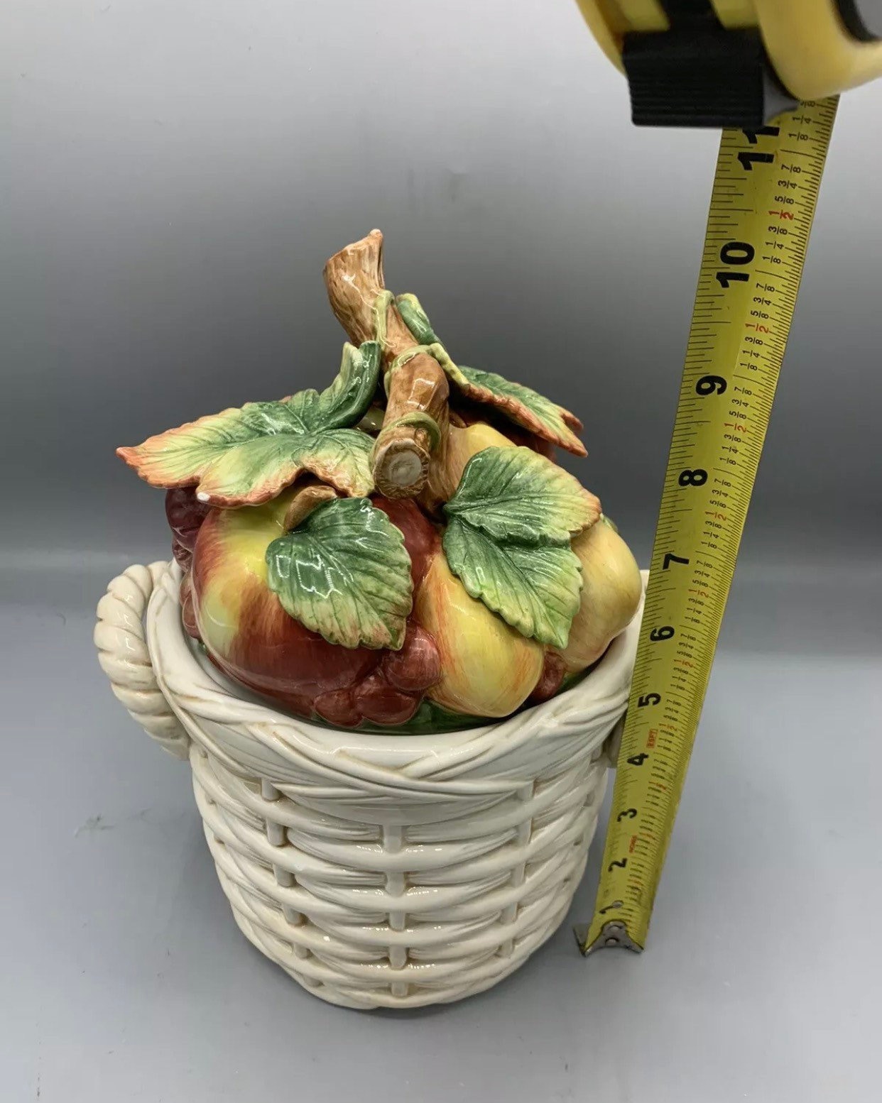 Fitz and Floyd Red Apple Canister/ Jar and Sugar Bowl With Spoons - Etsy