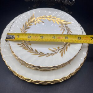 Minton Golden Symphony H4019 Plates /salad Plates/butter Plates - Etsy