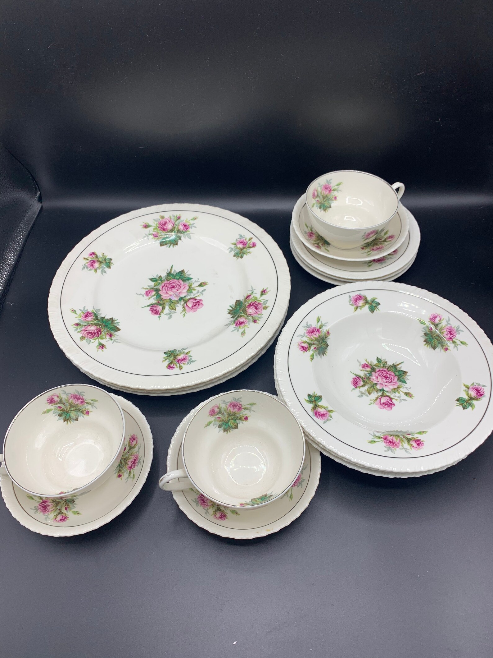 Anniversary Hanover China Tea/ Dinner Set for 3 | Etsy