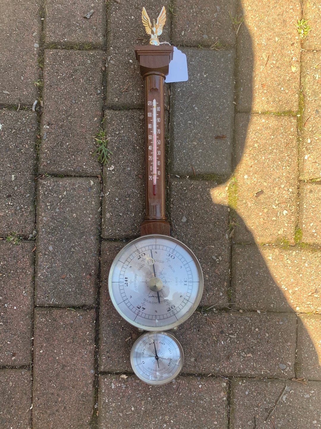 VINTAGE Airguide 3 Instruments Weather Station US Banjo Style - Etsy