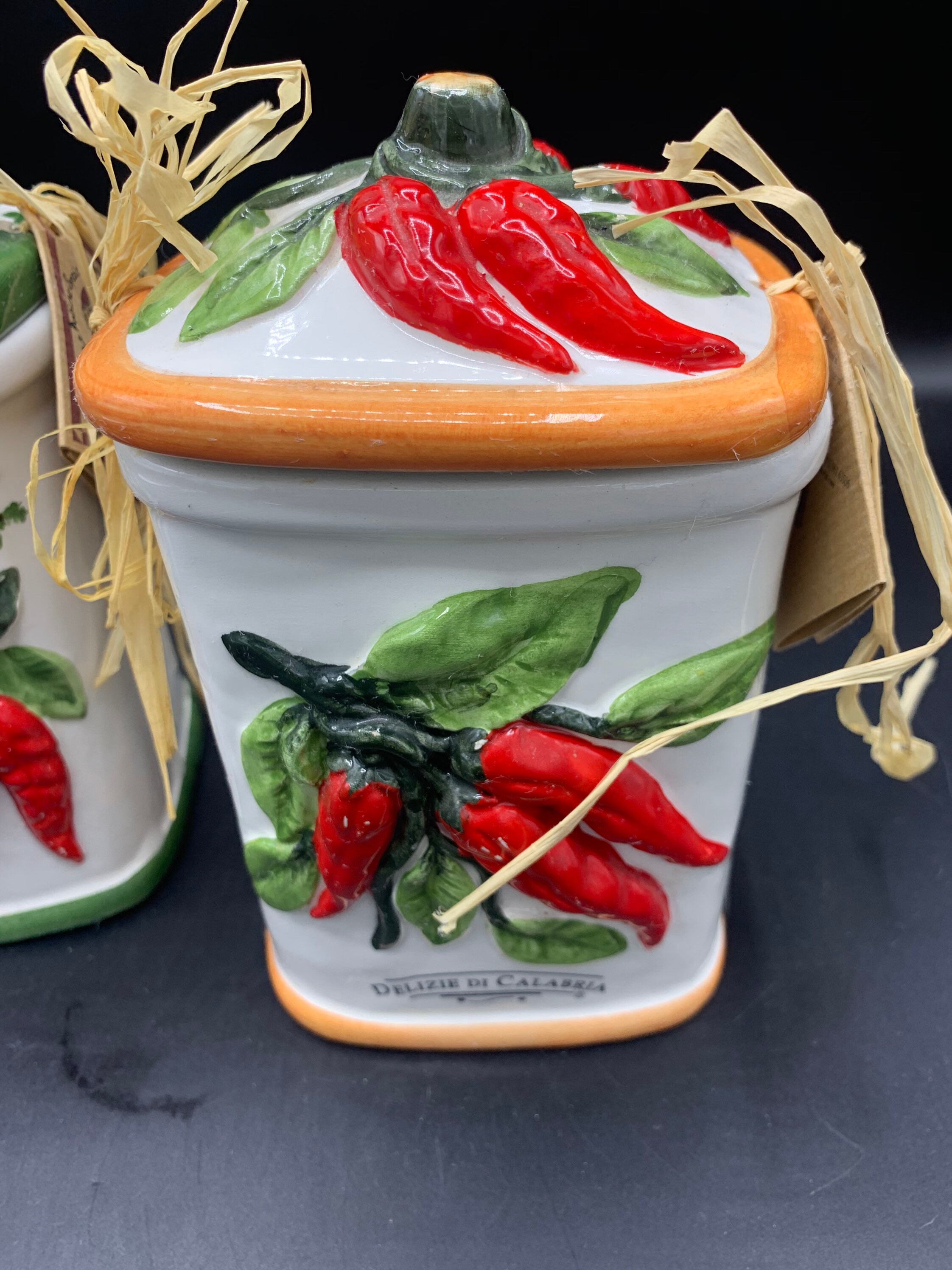 Chili Pepper Canisters