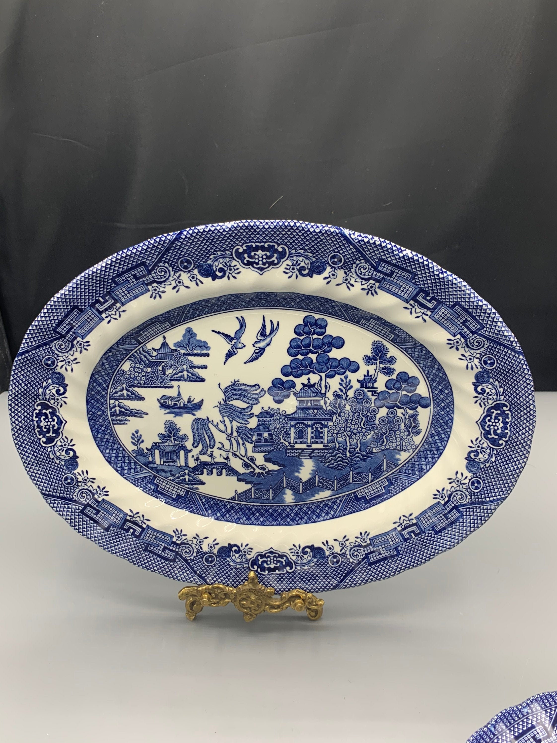 Royal Wessex by Churchill Dinnerware/ Blue Willow - Etsy