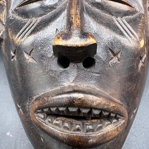 African Tribal Art,chokwe Mask Mwana Pwo With Headdress Congo African ...