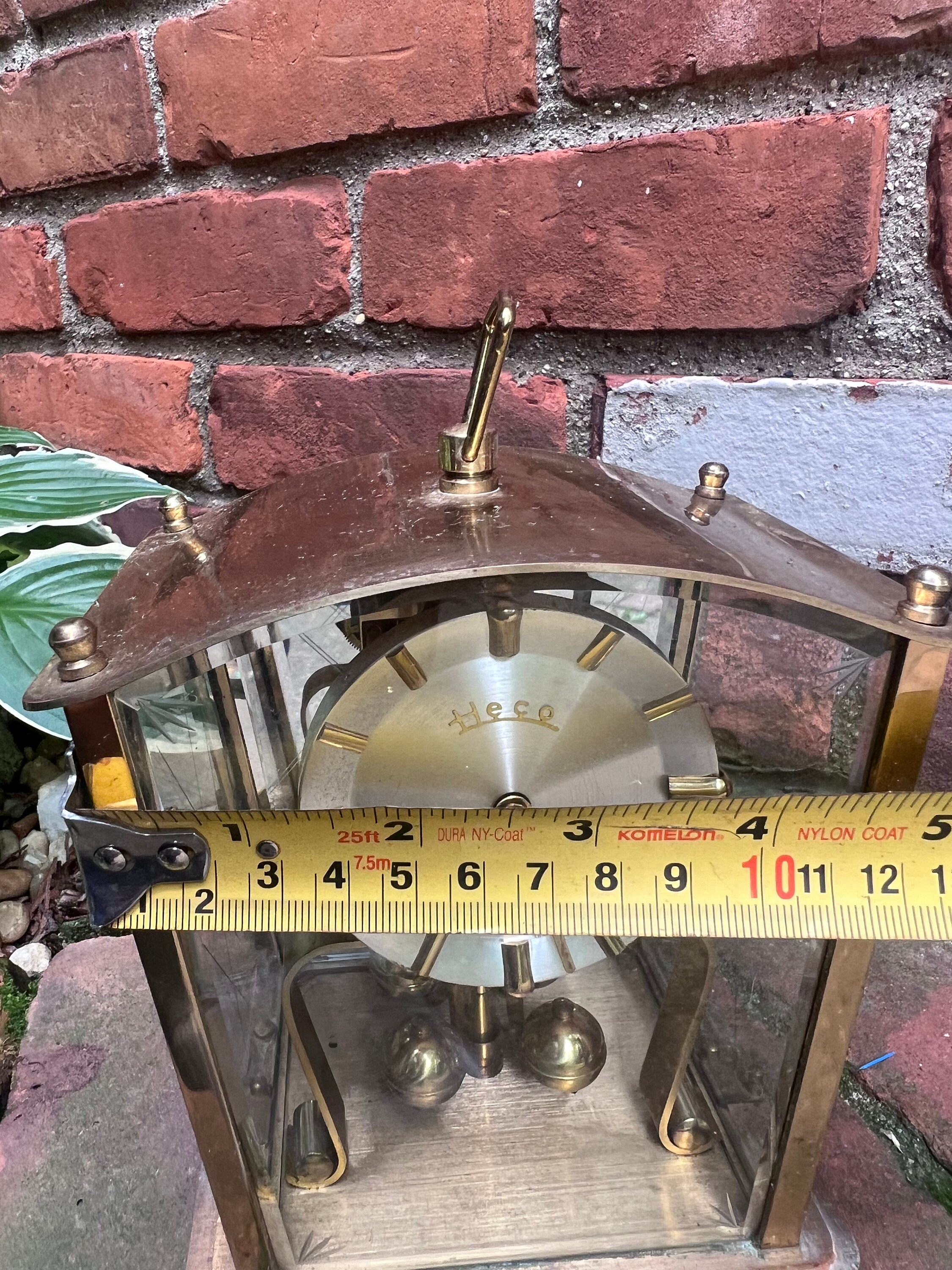 Vintage Heco German 400 Day Clock/ Henry Coehler HECO Vintage 400 Day ...