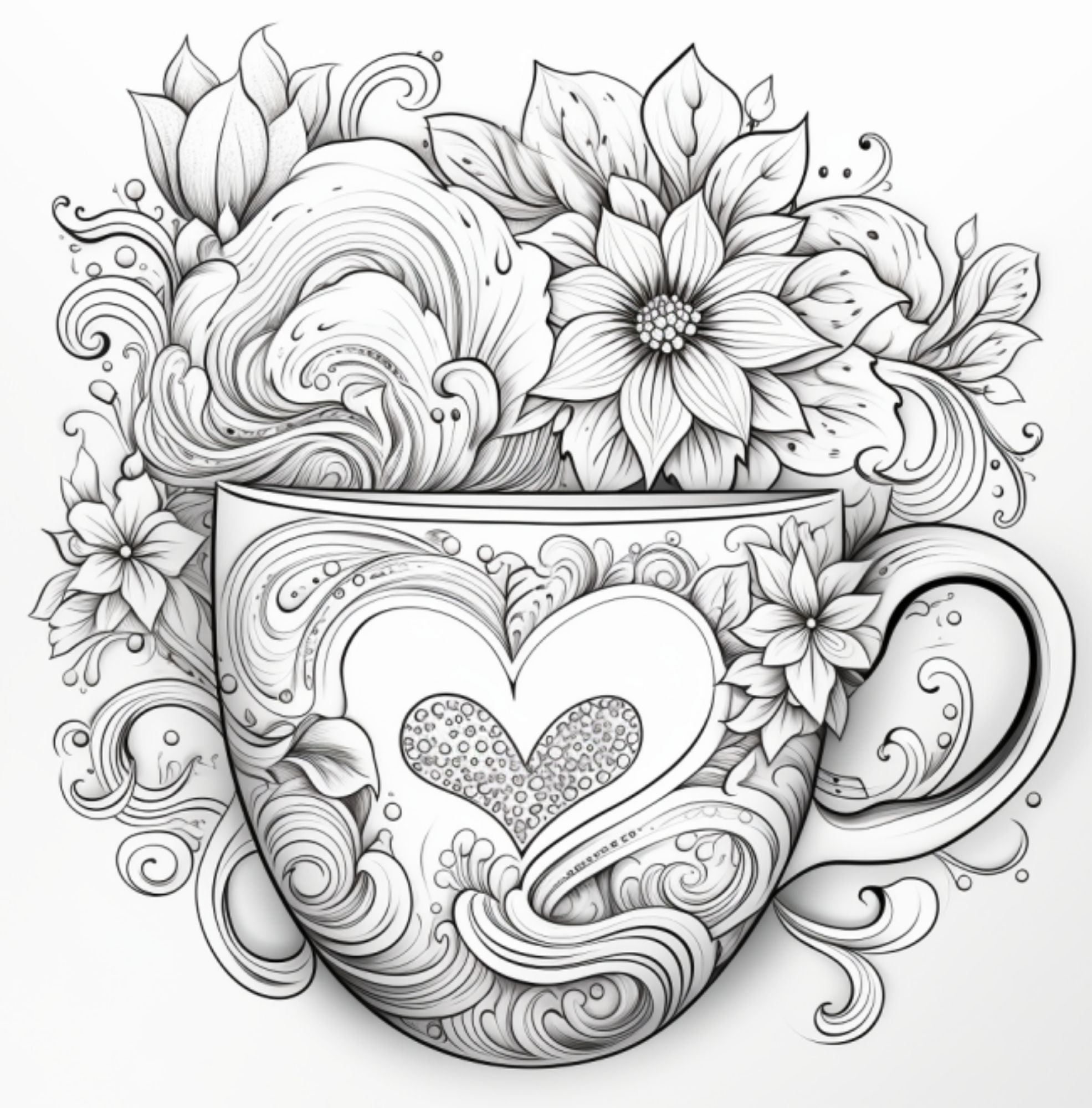 The Art of Loving Yourself: A Coloring Book of 31 Self Care ...