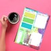 30 Day Bright Mindfulness Journal Pages, Brain Dump Book or ...