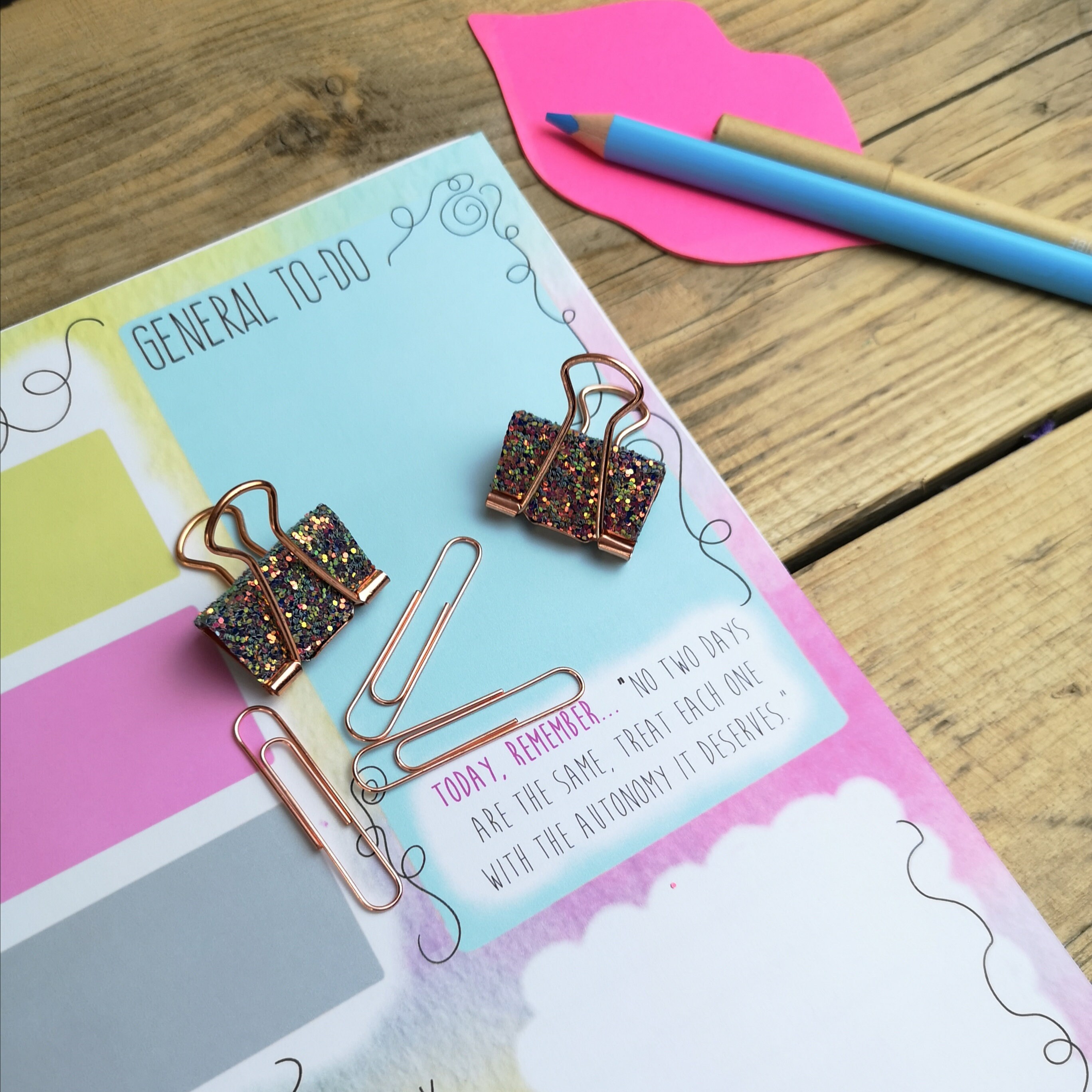 30 Day Bright Mindfulness Journal Pages, Brain Dump Book or ...