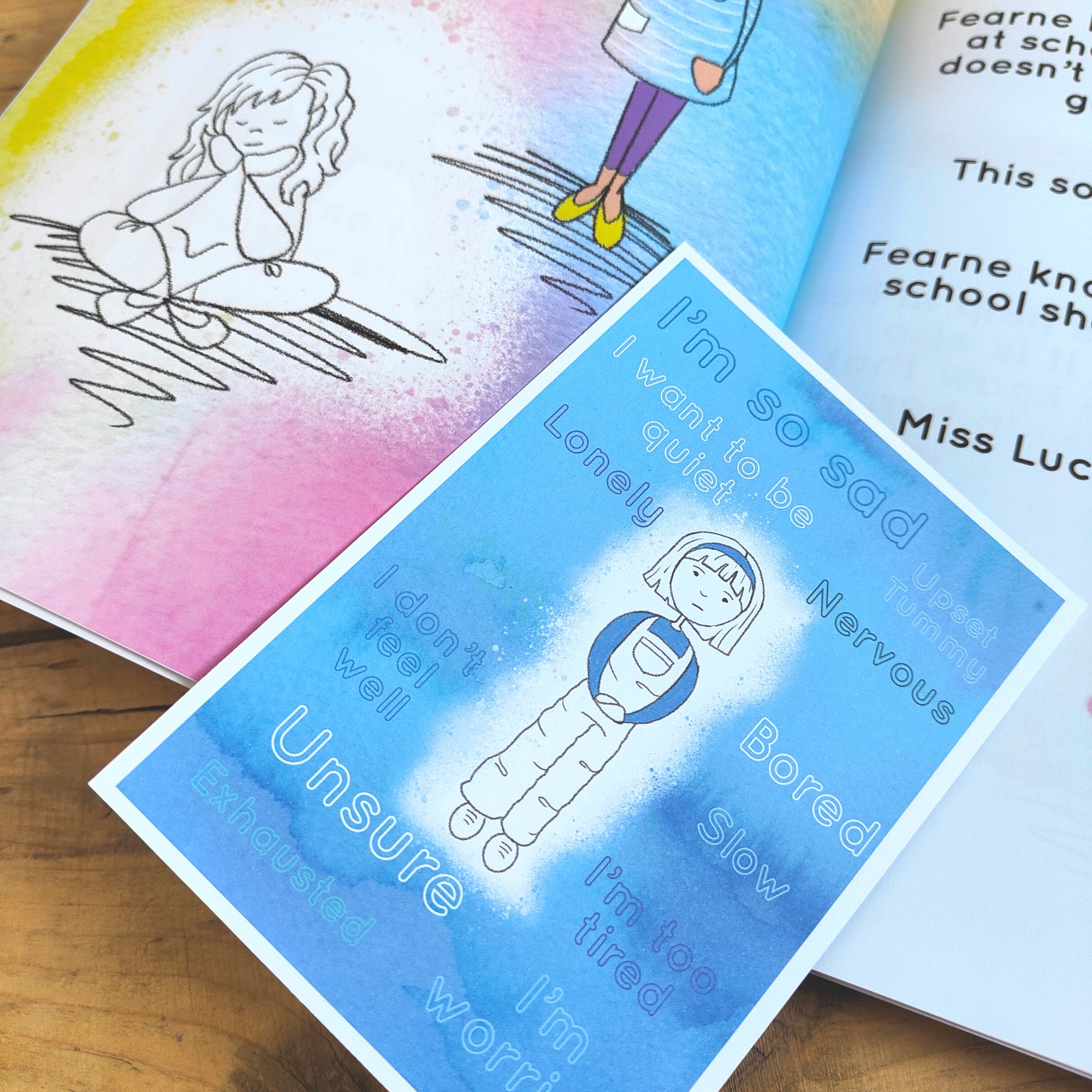 Happy Being Me Autism Social Story Book and Emotion Flash | Etsy UK