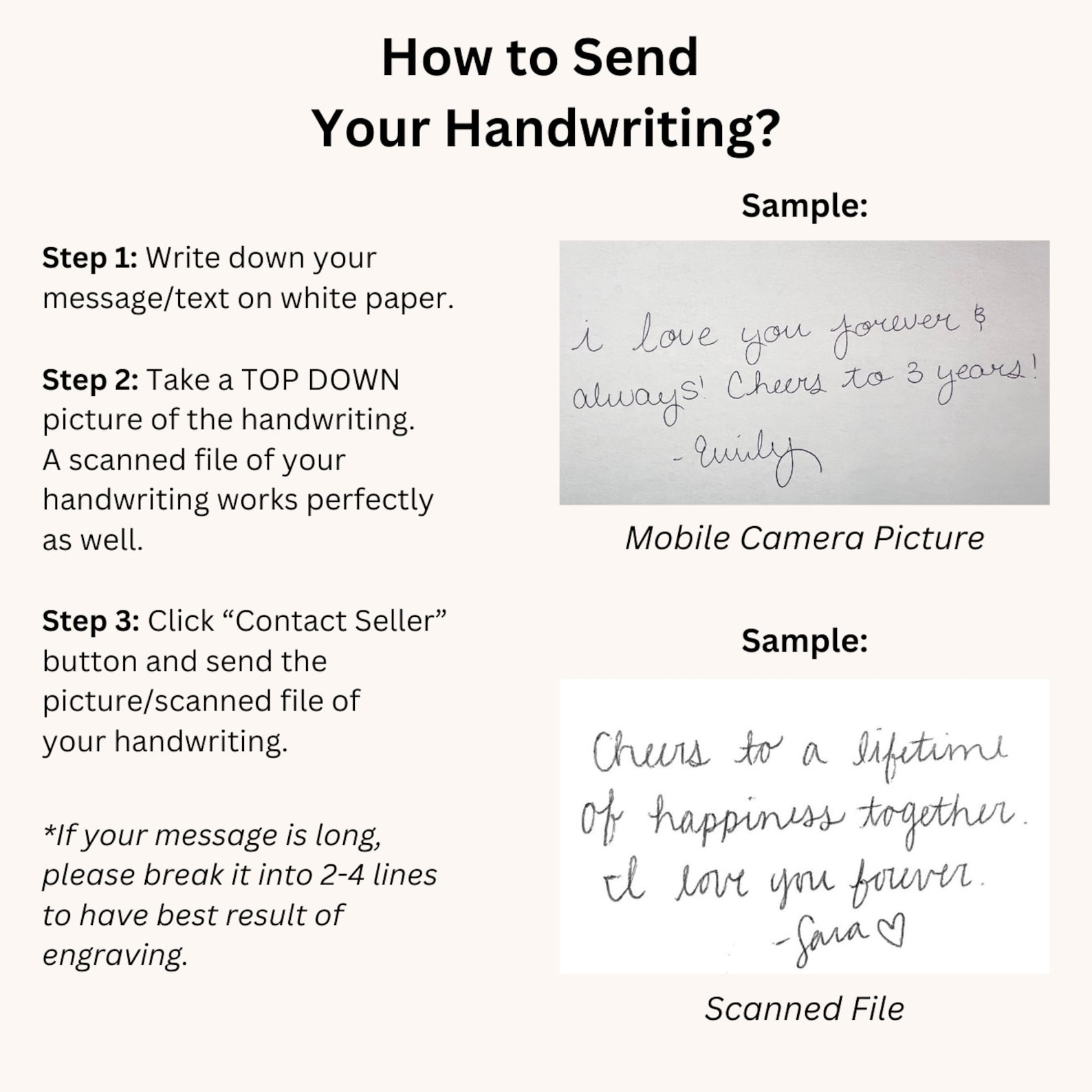 Hidden Handwriting Message Whiskey Glass Customized - Personalized ...